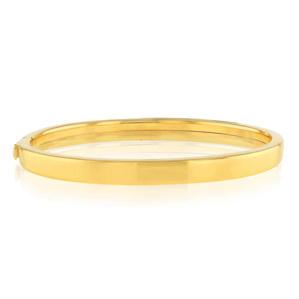 9ct Yellow Gold Fancy Square Bangles– Grahams Jewellers