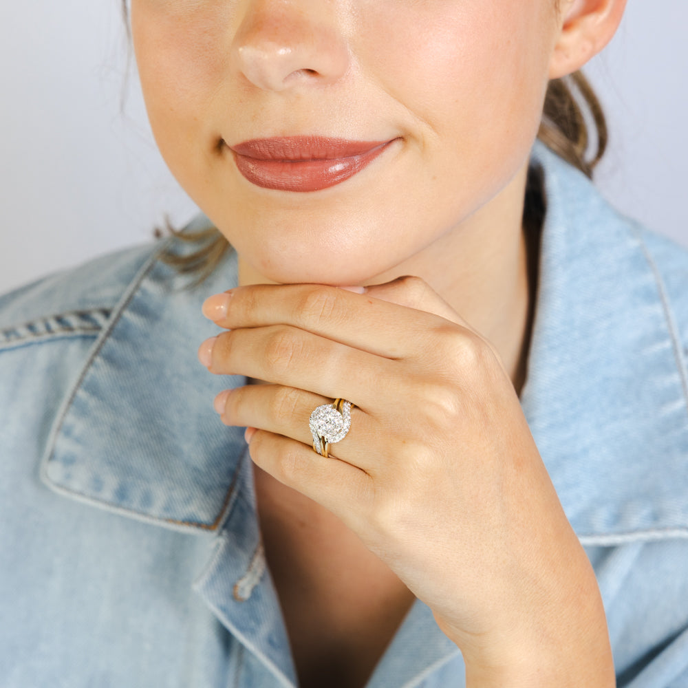 Luminesce Lab Grown 1 Carat Diamond Ring in 9ct Yellow Gold– Grahams ...