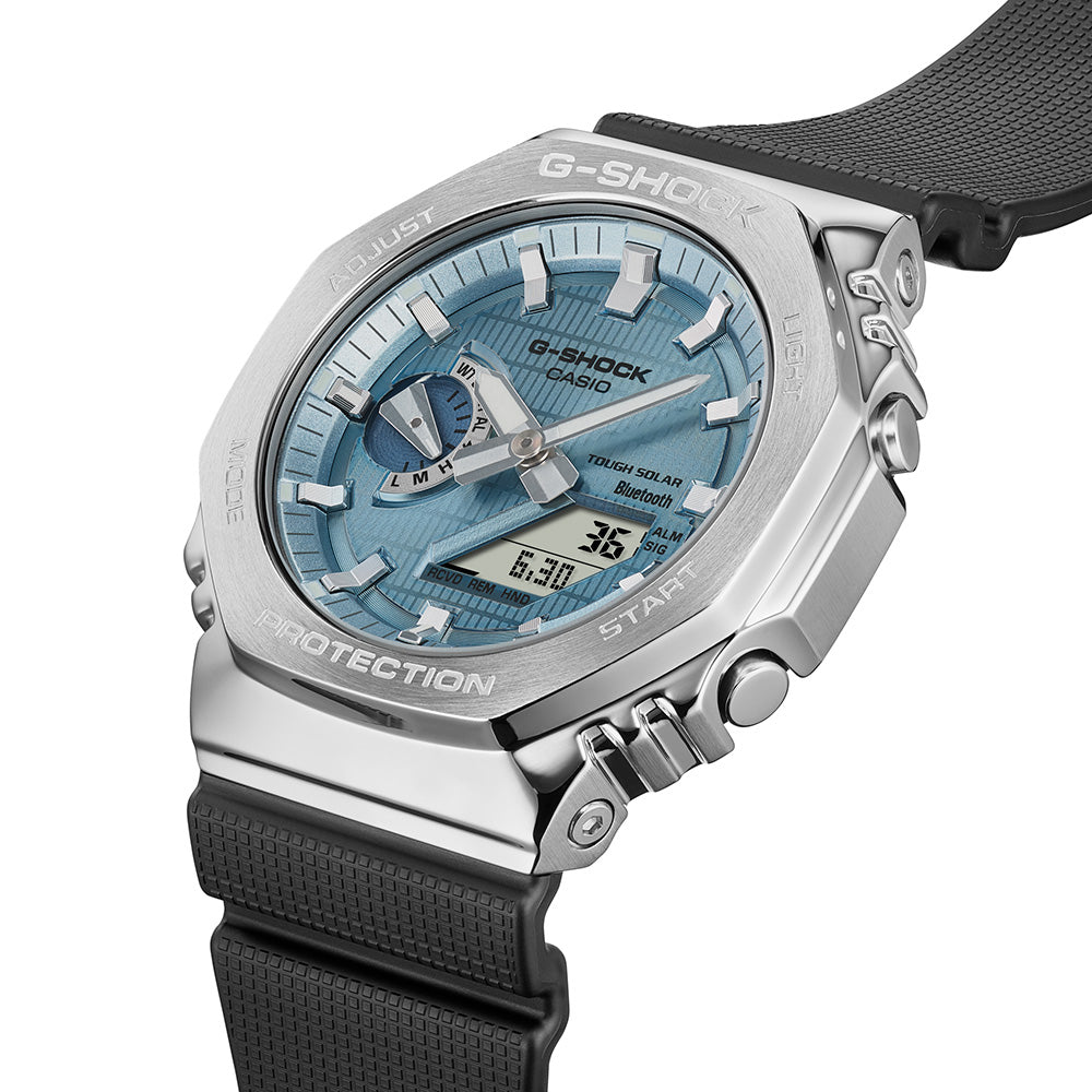 G-Shock GBM2100A-1A2 Metal Covered Bluetooth 'CasiOak' – Grahams Jewellers