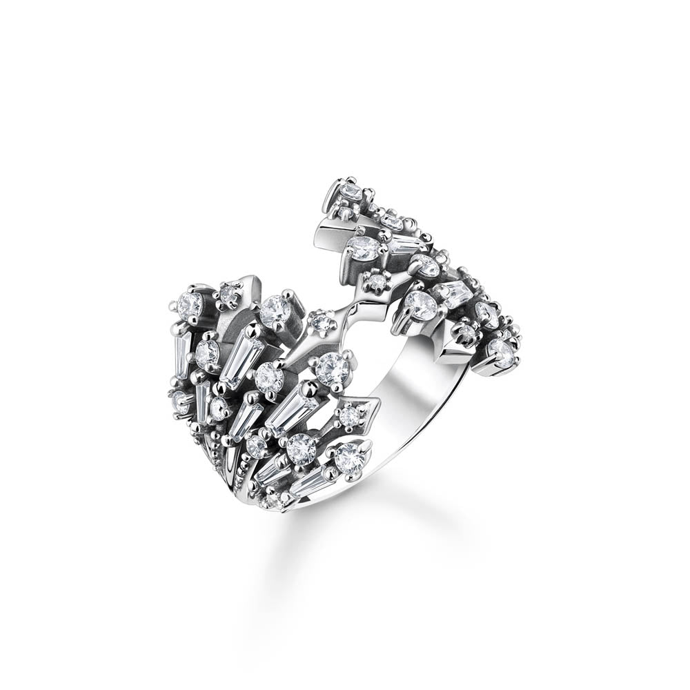 Thomas Sabo Sterling Silver Rise And Shine CZ Crystal Ring – Grahams ...