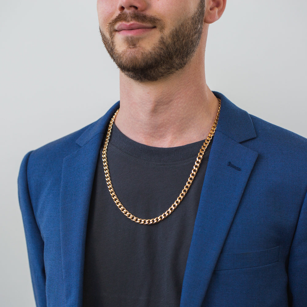 9ct Yellow Solid Gold 60cm 200 Gauge Curb Chain – Grahams Jewellers