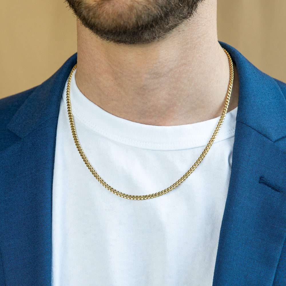 9ct Yellow Gold 50cm Curb Chain – Grahams Jewellers