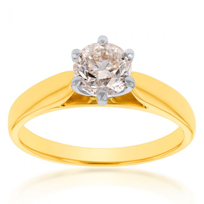 18ct 1.10 Carat Diamond Solitaire Ring – Grahams Jewellers