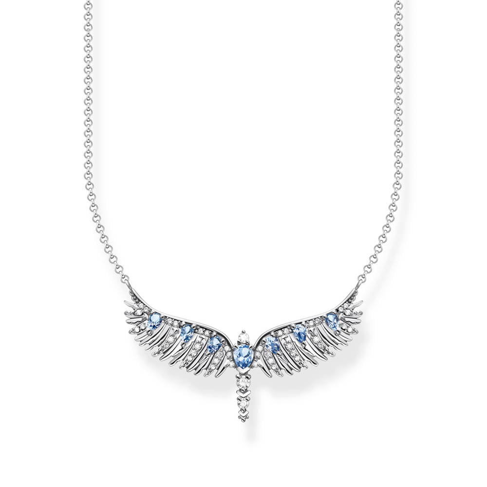 Thomas Sabo Sterling Silver Rising Phoenix Small Pendant On Chain ...